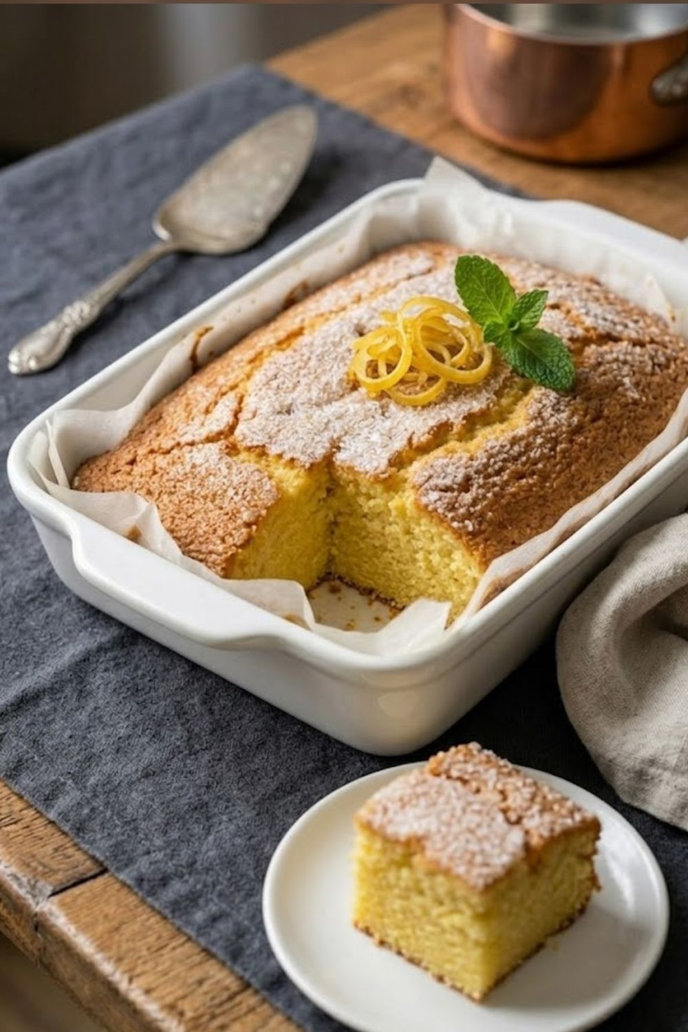 Easy Mary Berry Lemon Drizzle Cake (Classic BBC Recipe)