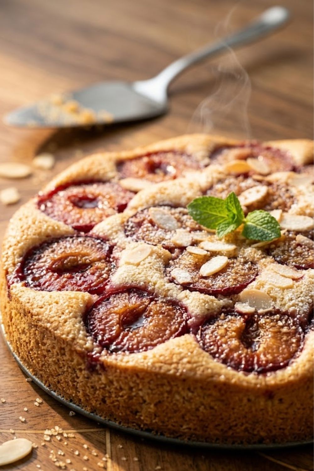 Mary Berry Plum and Almond Cake Recipe